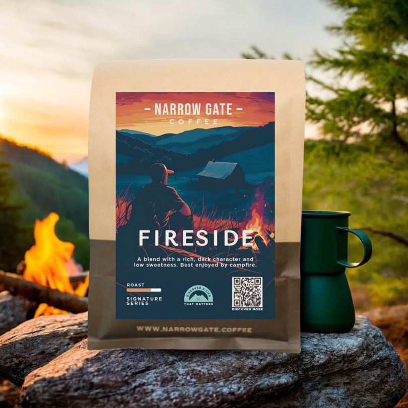 Fireside Blend – Bold, Comforting Coffee for Cozy Moments & Meaningful Conversation – Narrow ...